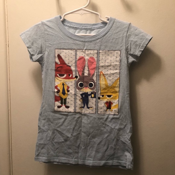 Disney | Shirts & Tops | Zootopia Official Disney Product Tshirt | Poshmark